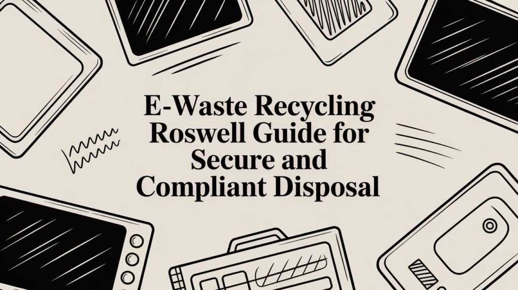 E-Waste Recycling Roswell Guide For Secure And Compliant Disposal